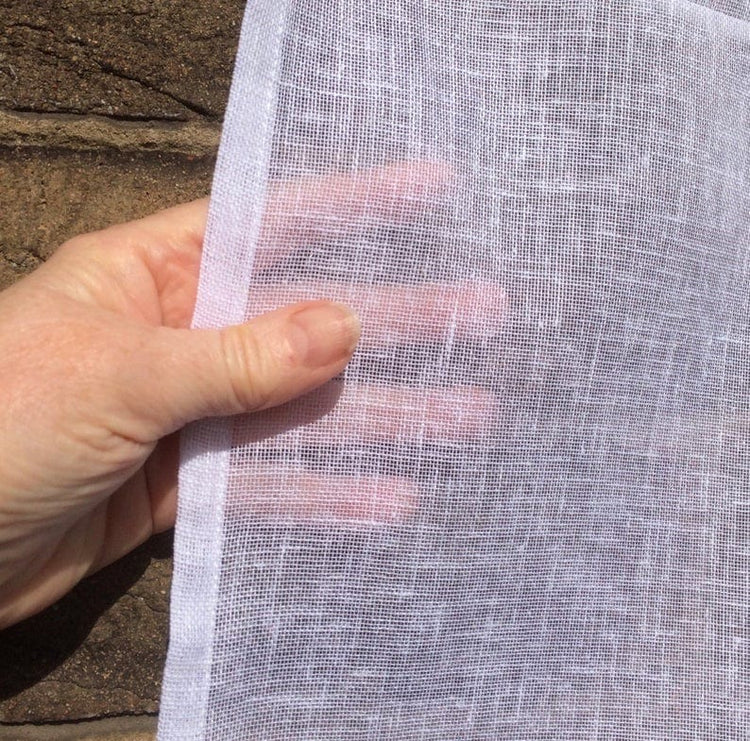 Sankey Sheer Single Pocket Linen Panel – Linen and Letters