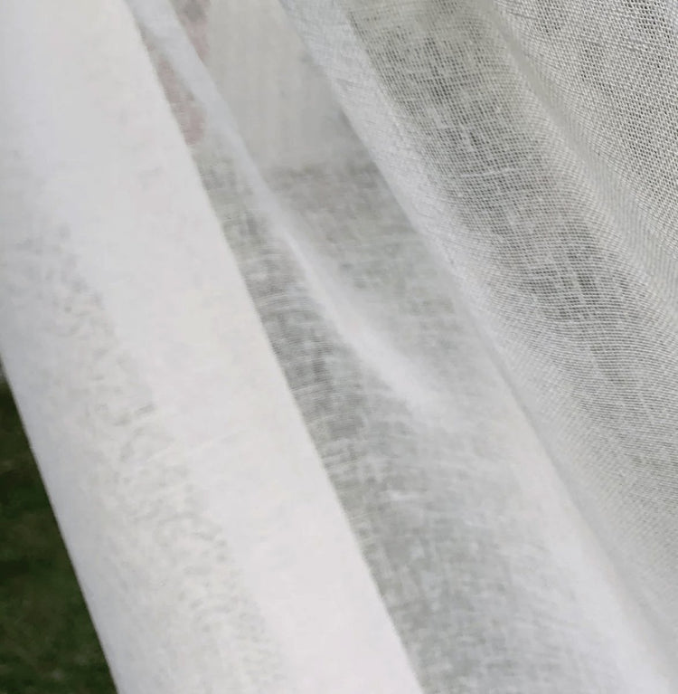 Sheer French Linen by the meter – Linen and Letters